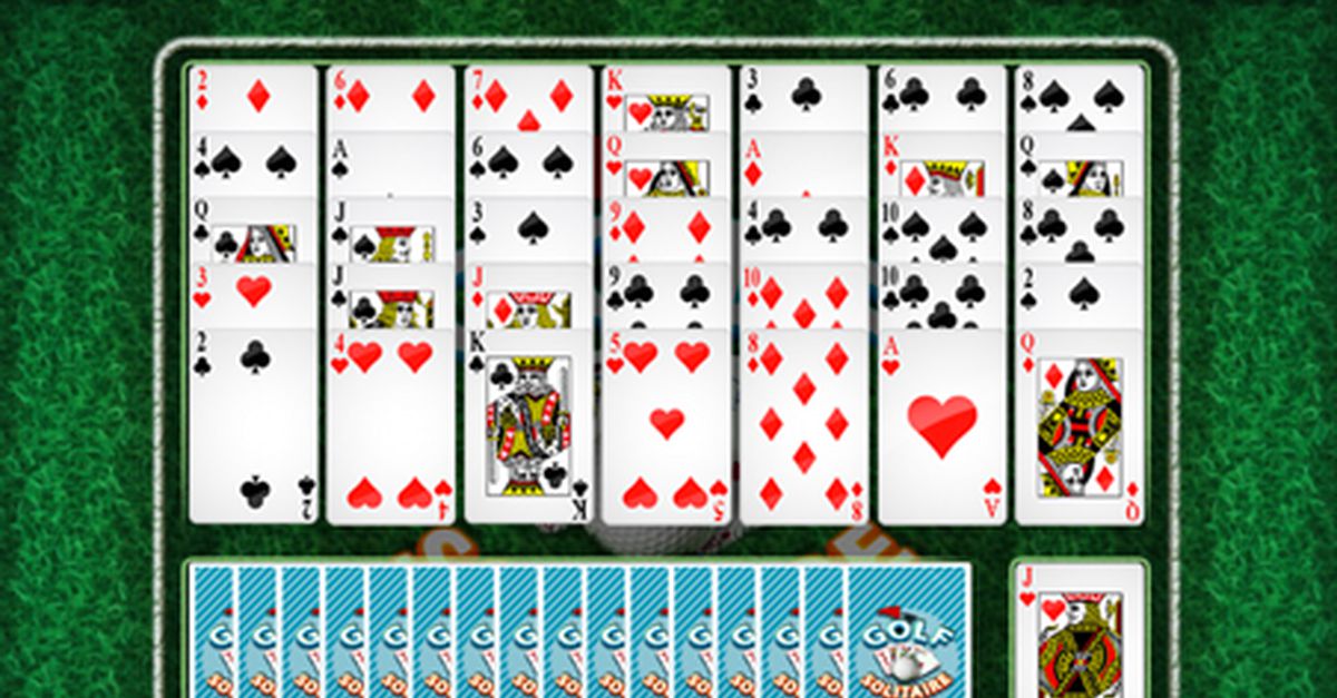 Golf solitaire - Play for free at Site
